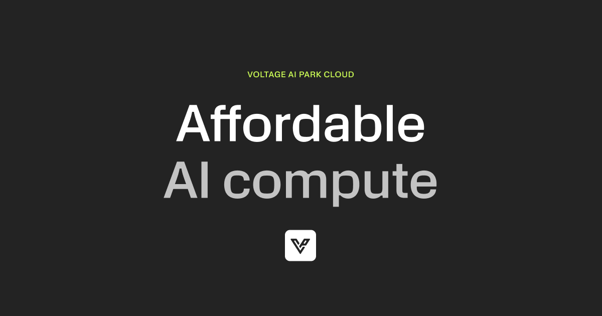 Contact, Scale Your Cloud AI Infrastructure | Voltage Park
